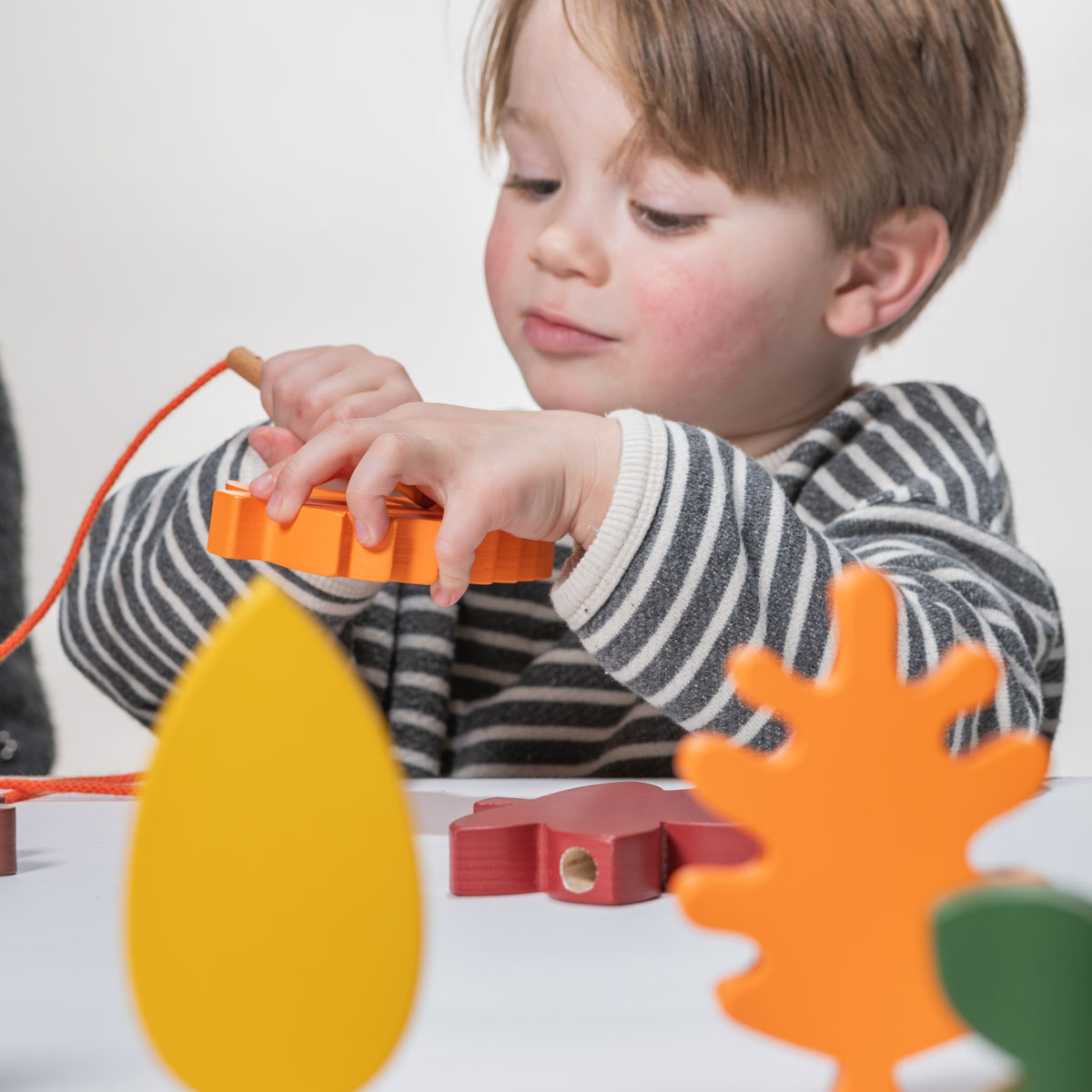 Wooden Lacing Leaves - Educational Advantage, Distributor for The ...